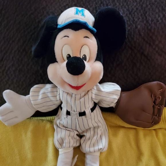 Disney | Toys | Disney World Baseball Mickey Mouse Plush Soft Toy ...